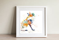 JEN BUCKLEY ART PRINT of my original RED FOX watercolour – Jen Buckley Art