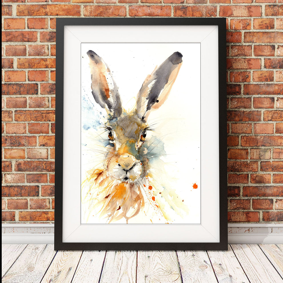 limited edition hare print – Jen Buckley Art
