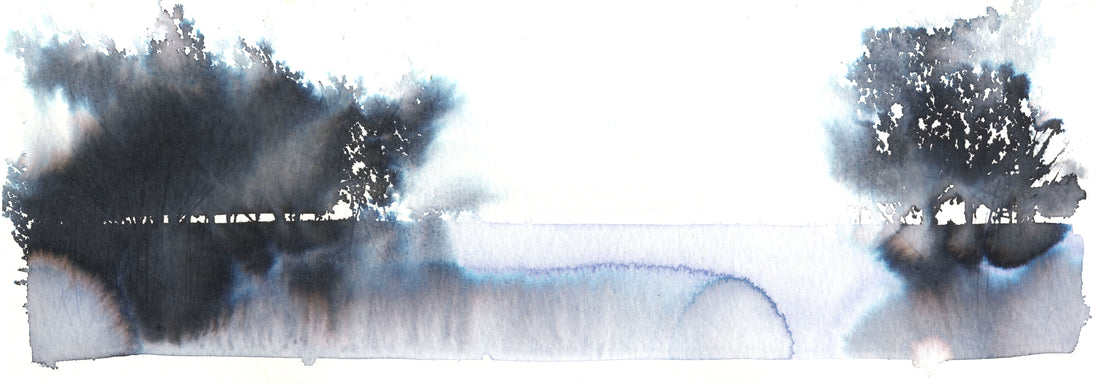 JEN BUCKLEY signed PRINT "Winter trees" – Jen Buckley Art